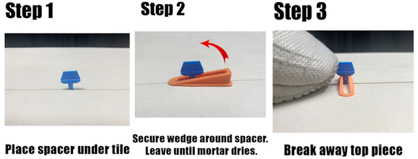 1/8" Tiger Clips® (500 Pack) - Acufloor